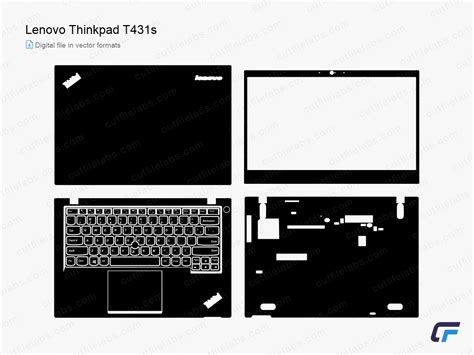 Lenovo Thinkpad T S Cut File Template Cutfilelabs