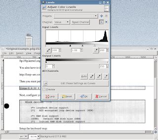 A Certain Thought Cleaning Up Scanned Documents With The GIMP