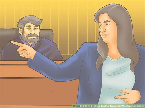 How To Fight A Traffic Ticket In Washington State With Pictures