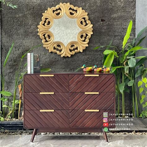 Michelle Drawer Jati Modern Java Furnindo
