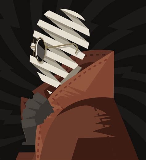 Invisible Man With Bandages On His Face 72120222 Vector Art At Vecteezy