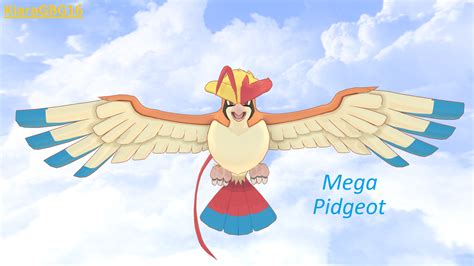 Pokemon Pidgeot Mega Evolution