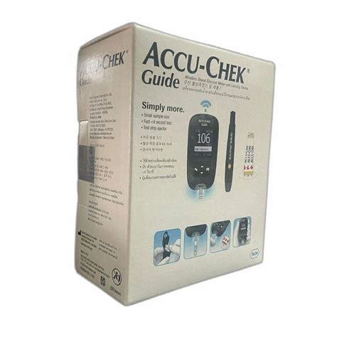 Accu Chek Guide Glucometer For Home And Hospital At Rs 1590box In Surat Id 27104848588