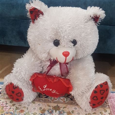 کمدا قیمت و خرید عروسک خرس رده سنی همه سنین رنگ سفید