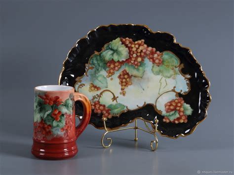 Винтаж Старинная кружка Limoges Франция в интернет магазине Ярмарка Мастеров по цене 15000