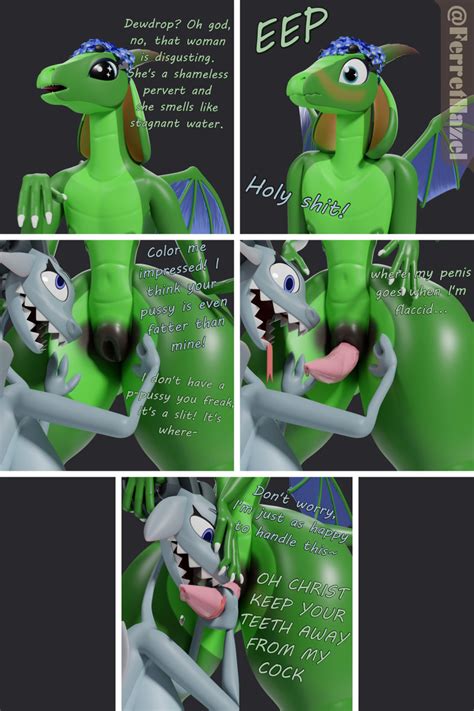 Rule 34 23 3d Artwork 5 Panel Comic Absurd Res Animal Genitalia