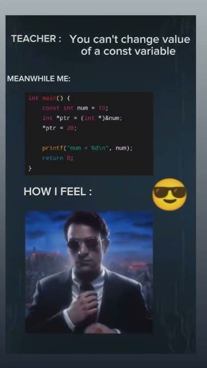 Coding Meme😂 Understand Js Const Codingmeme Codingpractices