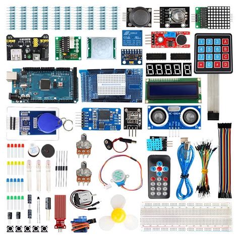 Mega2560 Project Starter Kit With Tutorial Compatible With Arduino Ide C Ccircuit Board