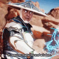 Mortal Kombat Raiden Maturity Wisdom 