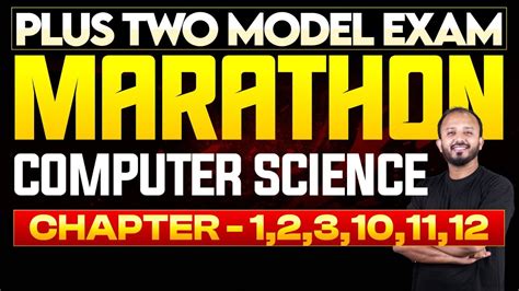 Plus Two Model Exam Computer Science Marathon Chapter 123101112 Eduport Plus Two
