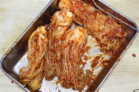 알배추 김치 한 포기 김치 만들기