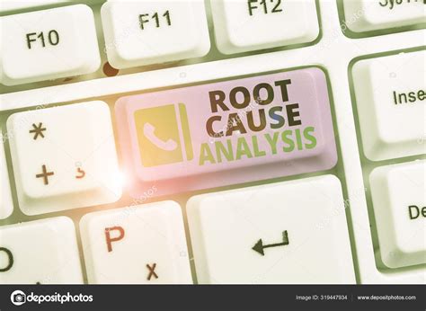 Conceptual Hand Writing Showing Root Cause Analysis Business Photo