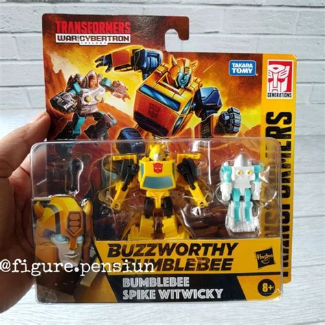 Jual Transformers Hasbro Buzzworthy Bumblebee Spike Witwicky Takara