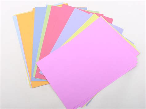 کاغذ رنگی دو رو 50 برگ A4