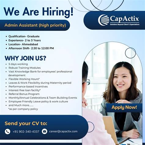 Ashwini Nalawade On Linkedin 🛎we Are Hiring 🛎 Position Admin