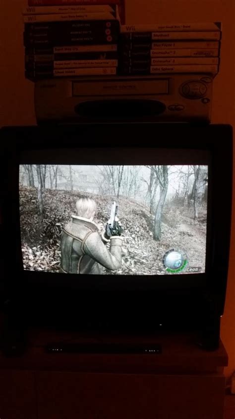 I Thought Id Try The Original Gamecube Re4 And Im Already Stuck Where Is The Text On Screen I Thought Id Try The Original Gamecube Re4 And Im Already Stuck Where Is The Text On Screen