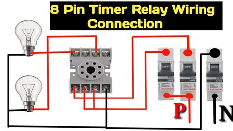 On Video Time Delay Relay On Delay Off Delay Timer Pin Relay Timer With Connect With Relay