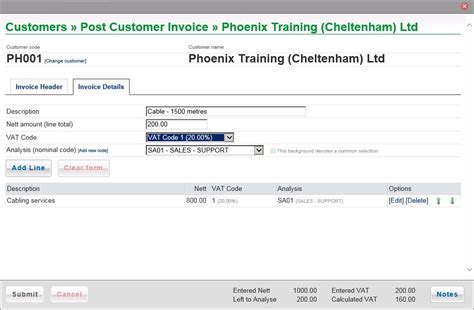 Post Sales Invoice Prelude Software Help