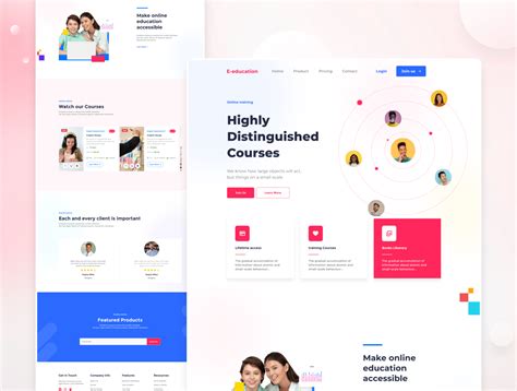 E Learning Platform Ui Design By Habibur Rahman Ui Ux And Brand