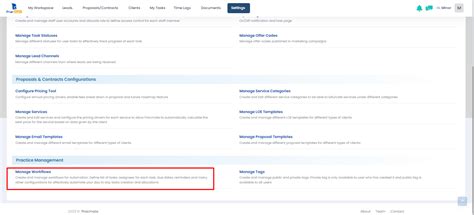 Manage Workflow Help Center
