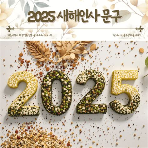 2025 새해인사 이미지 카드 문구 새해 인사말 인사글 6가지 네이버 블로그