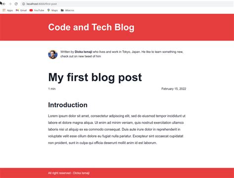 Build Blog Site Using Gatsby Js — Part 3 Gatsby Plugin Mdx Dicka Ismaji