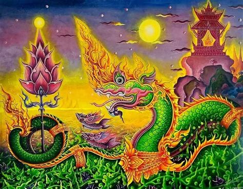 พะยานากปะกอยลายลาวปะสมลายไท ลายไฟ ในปี 2023