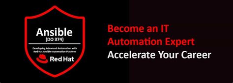 Do374 Ex374 Developing Advanced Automation With Red Hat Ansible Training In Pune India Class