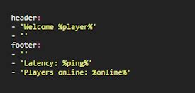 Minecraft TAB Plugin Apex Hosting
