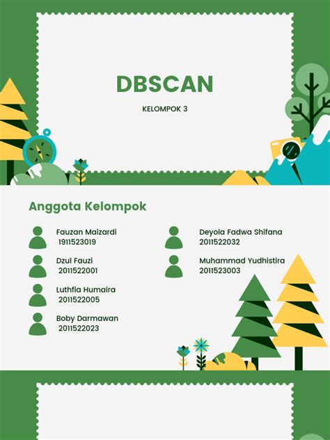 dbscan kelompok 3 pdf sains and matematika komputer