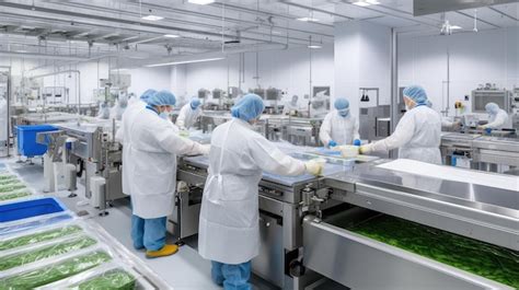 Sustainable Healthy Food Processing Premium Ai Generated Image