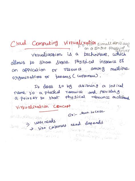 Cloud Computing Unit 1 Pdf Iv Pdf