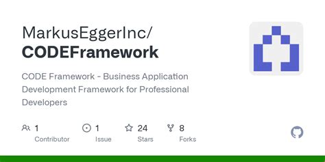 GitHub MarkusEggerInc CODEFramework CODE Framework Business Application Development
