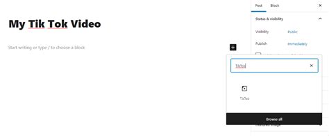 Methods To Embed TikTok Video In WordPress HashThemes