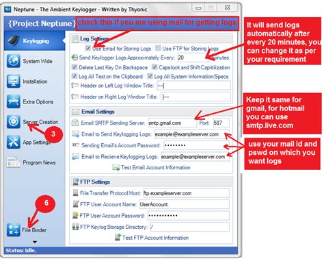 How To Make Keyloggerproject Neptune ~ Downloadsandhacks