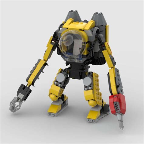Lego Moc Mining Mech By Standa03 Rebrickable Build With Lego
