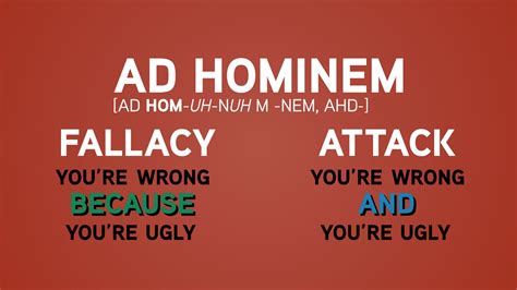 Argumentum Ad Hominem When Attacks Become Personal And Below The Belt ~ Wazzup Pilipinas News