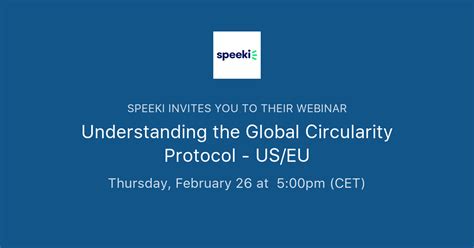 Understanding The Global Circularity Protocol Useu Speeki