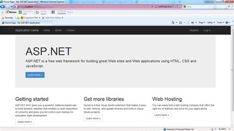 Building Mvc 5 Application With An Open Authentication