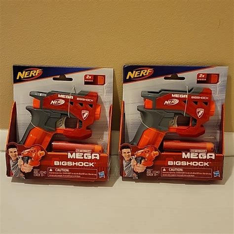 Nerf By Hasbro Toys Nwt 2 Nerf Nstrike Mega Bigshock By Hasbro