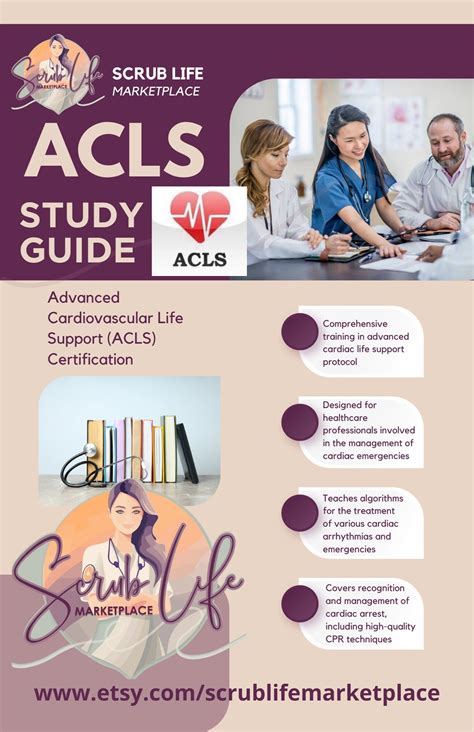 Acls Algorithm Flashcards Advanced Life Support Healthcare Acls Medication Cheat Sheets