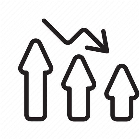 Down Graph Business Finance Bar Chart Icon Download On Iconfinder