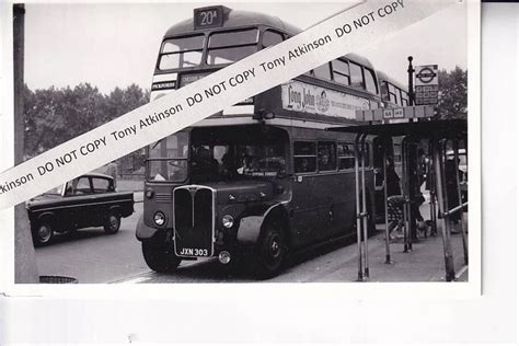 London Transport Rt Type Bus Rt925 Jxn303 On Route 20a Photo