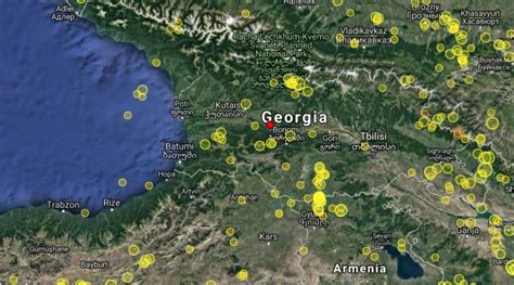 საქართველოში 4 6 მაგნიტუდის სიმძლავრის მიწისძვრა მოხდა Netgazeti • მიწისძვრა • Netgazeti Ge