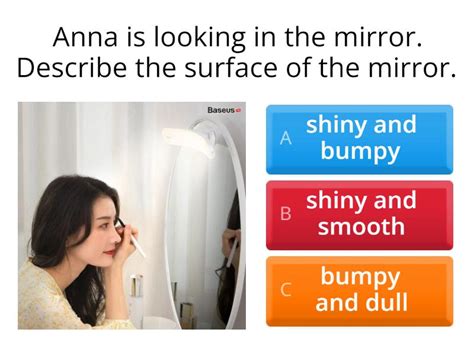 Lesson 5 3 Light Reflects Off Different Surfaces Quiz