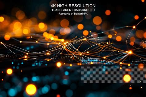 Premium Psd Connection Lines Waves On Networking Telecommunication Colorful Waves On