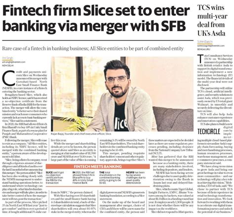 Prabhat Chaturvedi On Linkedin Excellent Development For Indian Fintech Industry As Slice If