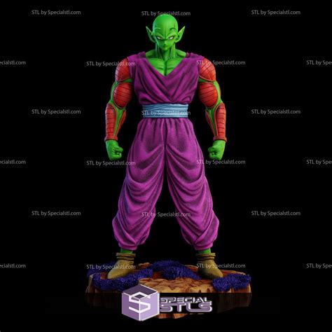 Piccolo Basic Stand V2 Ready To Print Dragonball Specialstl