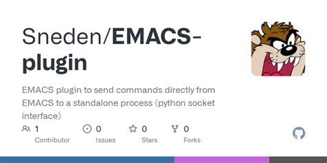 Github Snedenemacs Plugin Emacs Plugin To Send Commands Directly