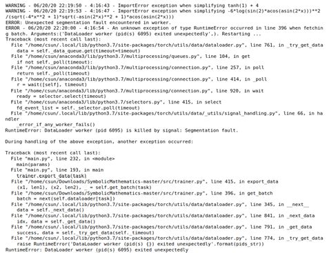 Dataloader Worker Exited Unexpectedly · Issue 6 · Facebookresearch
